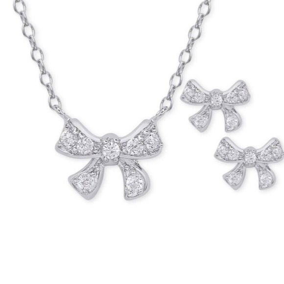 JASCO | Accessories | Jasco Childrens Sterling Silver Cubic Zirconia ...